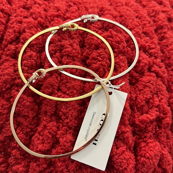Coach | Jewelry | The Coach Bangles Gold Silver Rose Gold | Poshmark